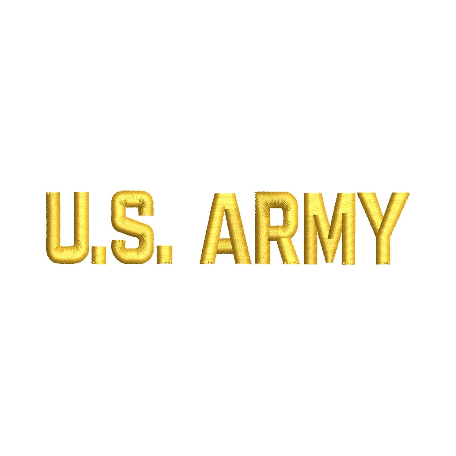Army: Licensed Golden US Army Logo | Embroidery Design at e4Bigs ...