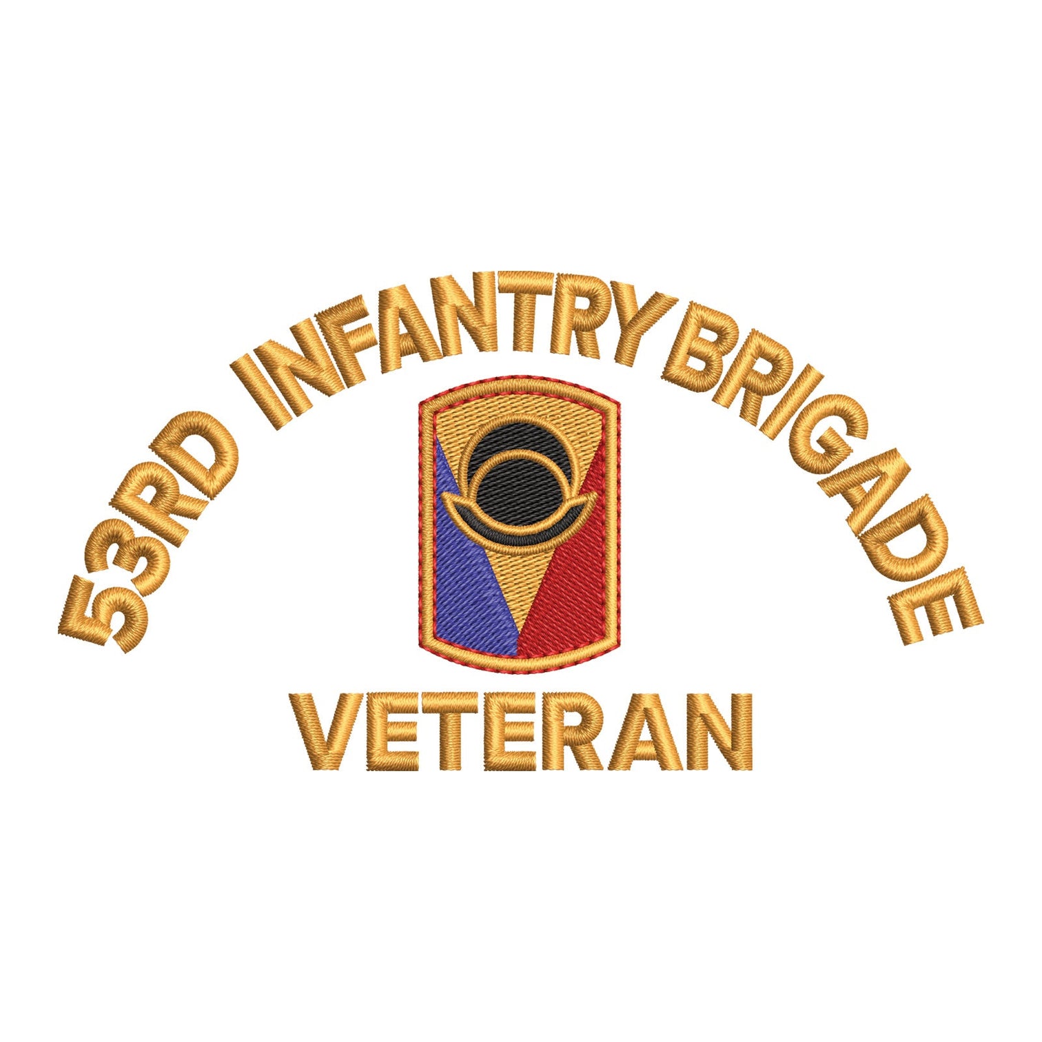 Army: U.S. Army 53rd Infantry Brigade Symbol | Embroidery Design at ...