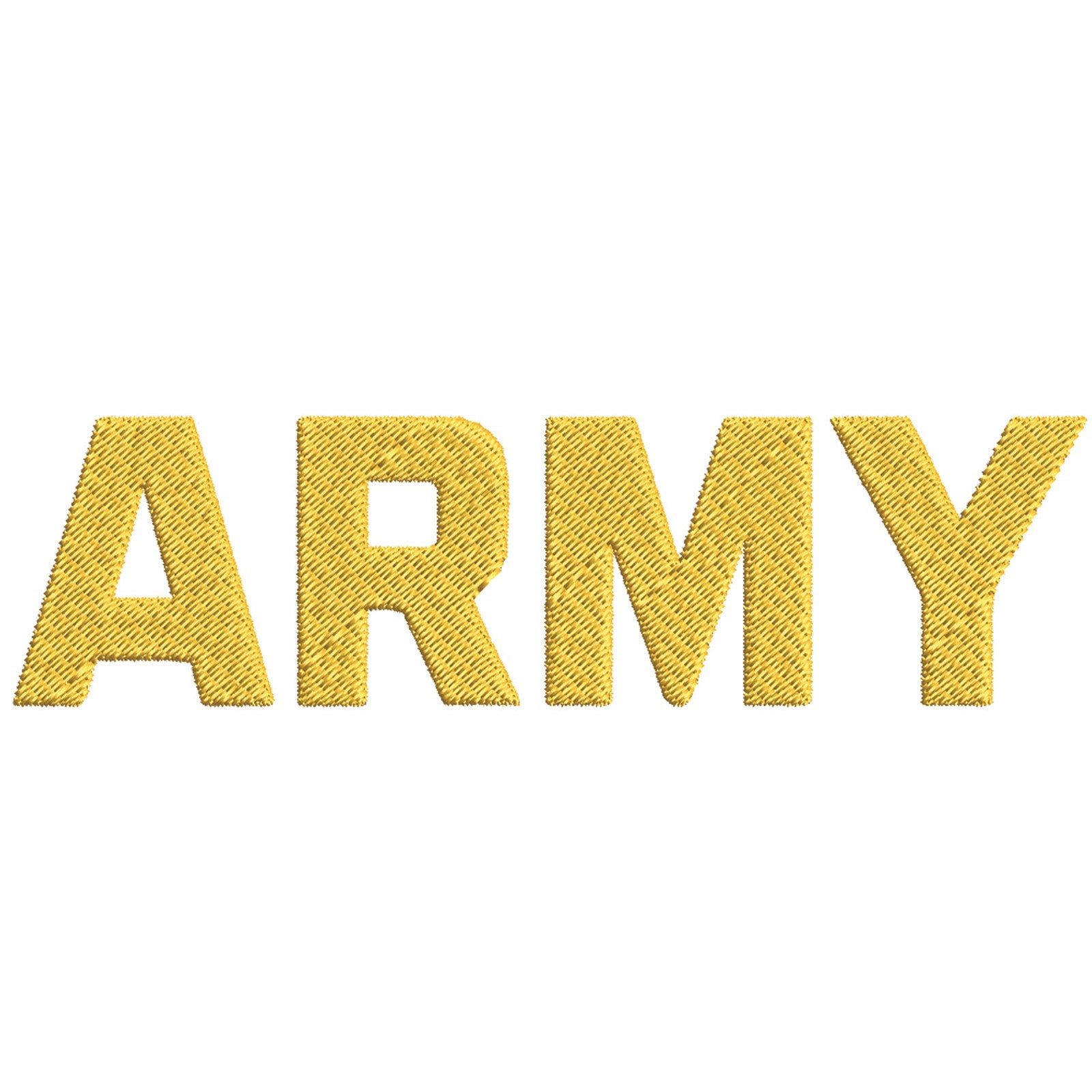 Army: Licensed Wording of US Army Logo | Embroidery Design at e4Bigs ...
