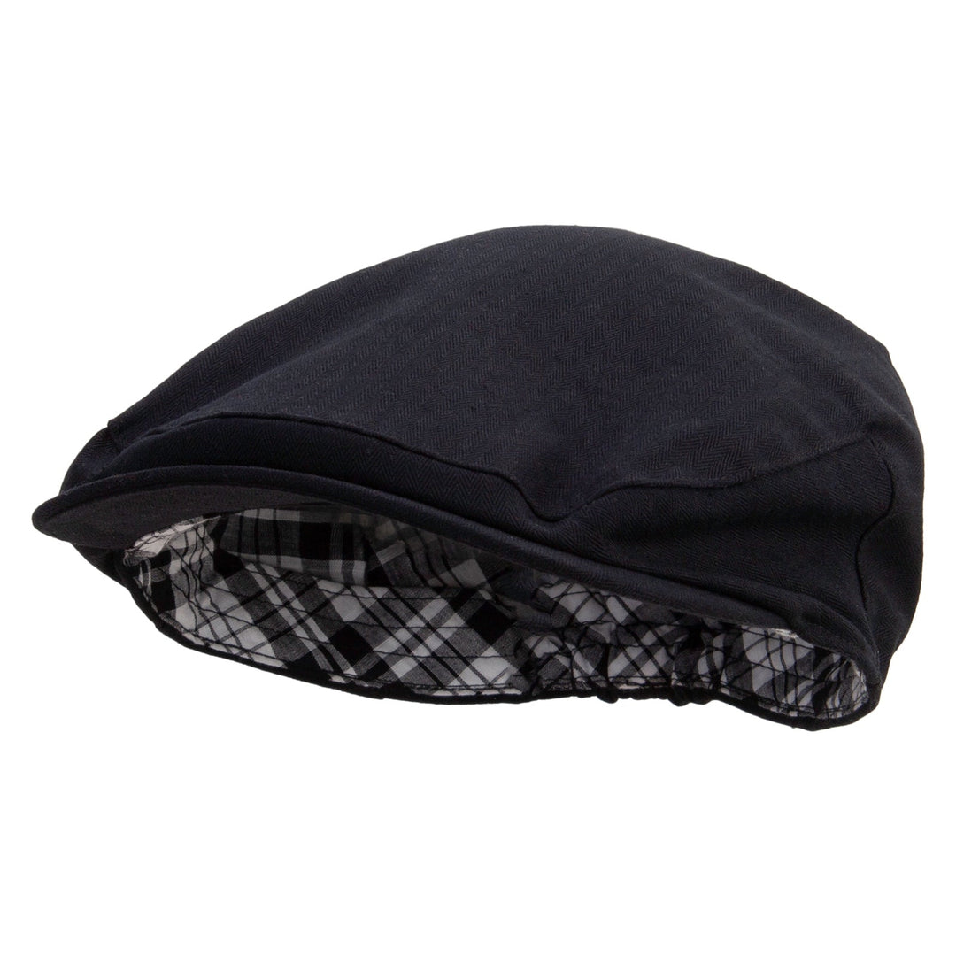 Oversize Ivy Hat: Big Size Cotton Herringbone Stitch Ivy Cap at e4Bigs ...