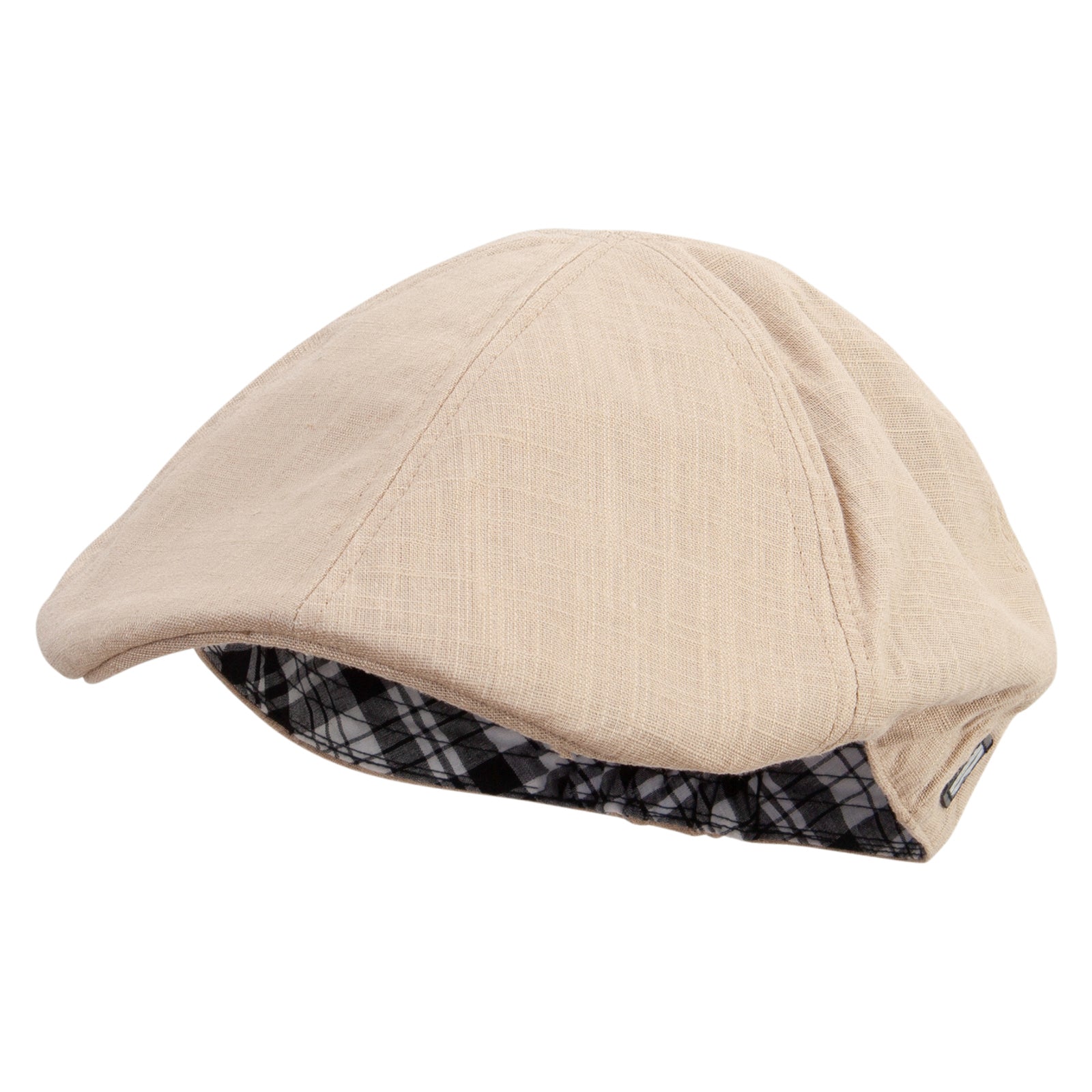Oversize Ivy Hat: Big Size Linen Mixed Duck Bill Ivy Cap at e4Bigs ...