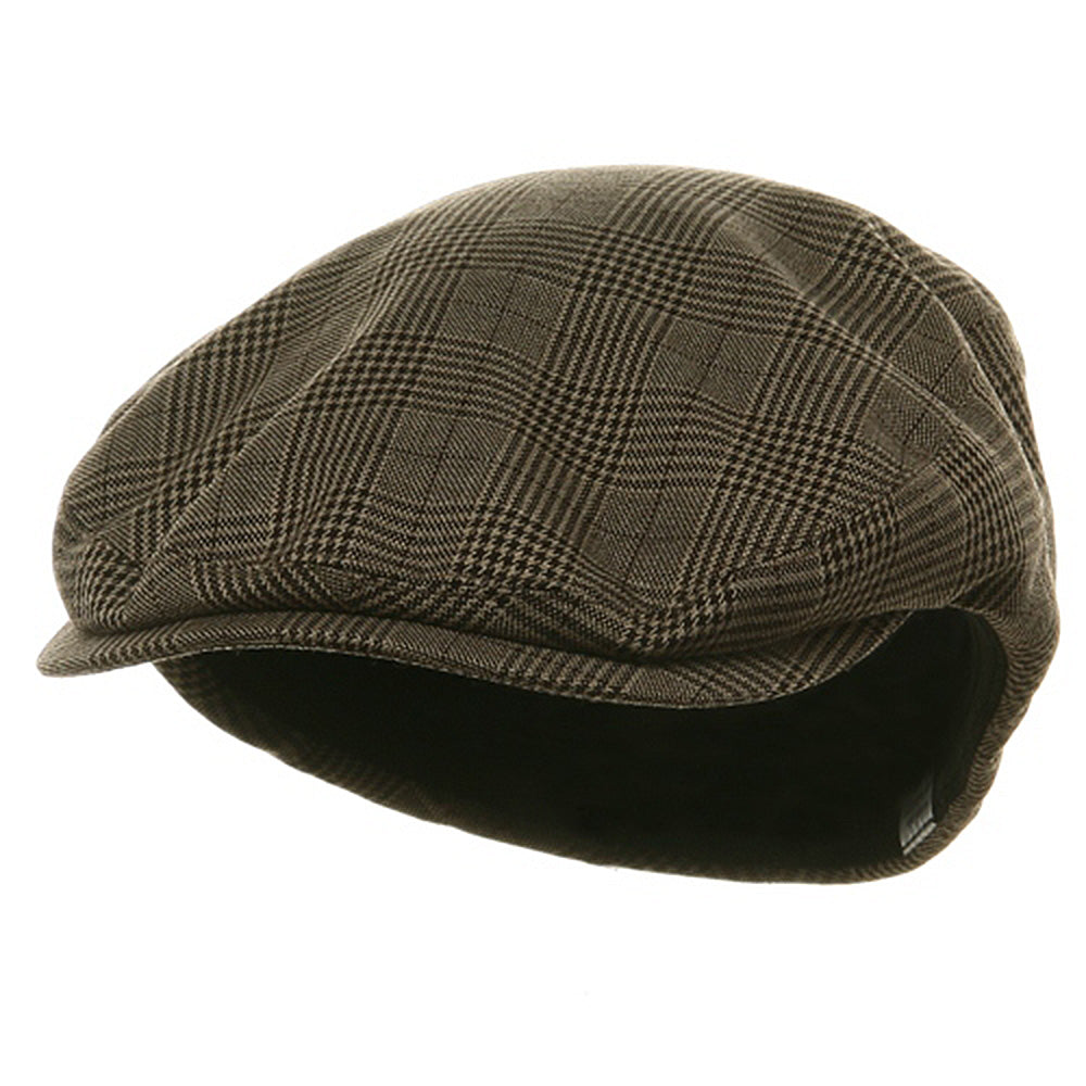 Ivy Hat: Big Size Elastic Plaid Fashion Ivy Cap at e4Bigs – e4Bigs.com